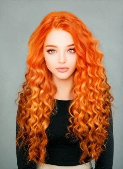 Vibrant Hair Colors Bright Red Hair Pretty Redhead Redhead Girl