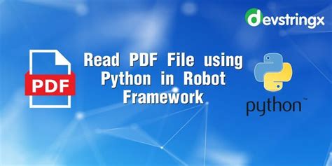 Read Pdf File Using Python In Robot Framework Reading Data Pdf To Text Python