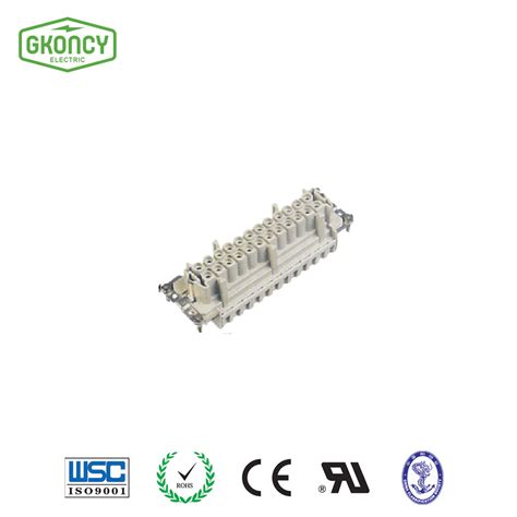 24pin Female Male Heavy Duty Connector With UL Certificate China Electric Connector And Heavy