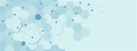Abstract Hexagonal Shapes With Shadow Connecting Dots And Lines For Medical Science Background