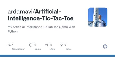 Github Ardamaviartificial Intelligence Tic Tac Toe My Artificial Intelligence Tic Tac Toe