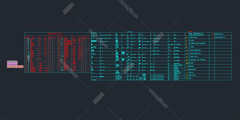 开关插座灯具图库，开关cad施工图下载 素材下载 易图网cad设计图纸库