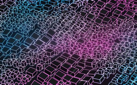 Premium Photo Geometric Figures And Cubes 3d Rendering