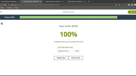 Module 8 Answer 2023 Cisco Advance Programming In C Youtube