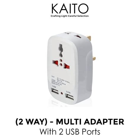 3 Way Adaptor Adapter Plug 3 Pin Socket Plug Extension Socket Multi