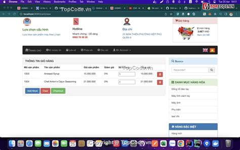 Ecommerce Java Spring MVC Spring Boot Hibernate Tích hợp VNPAY vào