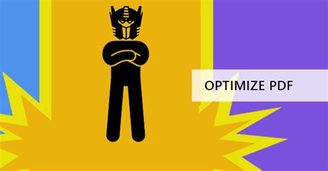 Infographic Optimizing PDF