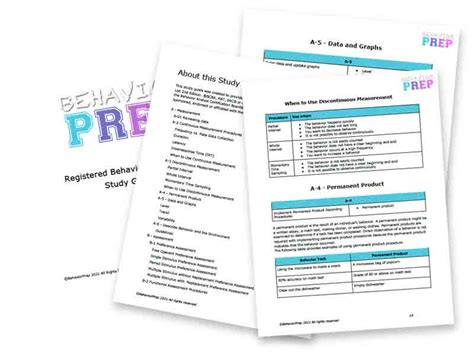 RBT Study Guide Task List 2nd Edition RBT Certification Exam