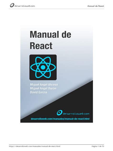Manual De React Pdf Red Mundial Internet Y Web