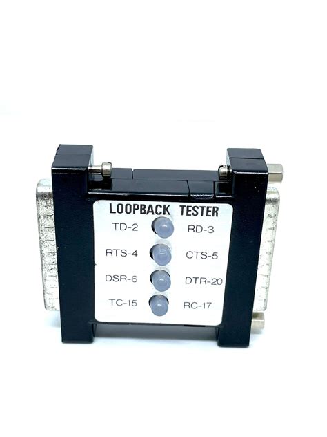 Emenda Adaptador Rs232 Ca146 Db25 Macho Para Db25 Femea Loopback Tester Db25m Db25f