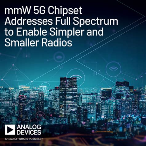 [adi 밀리미터웨이브 5g 칩셋 analog devices korea 아나로그디바이스 코리아