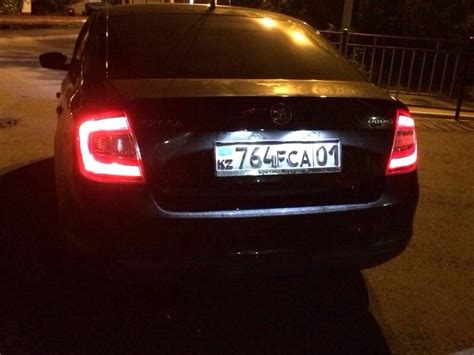 замена лампочек в салоне, габариты, задний ход)) — Skoda Rapid (1G), 1 ...
