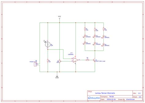 Lampu Taman Otomatis Oshwlab