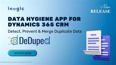 Inogic On Linkedin Data Hygiene App For Dynamics 365 Crm To Detect