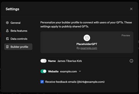 Changing The Builder Profile Domain On One GPT Causes A Change In ALL My Pulished GPTs GPT