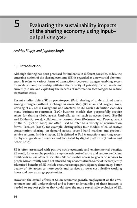 Pdf Challenges And Research Needs In Evaluating The Sustainability