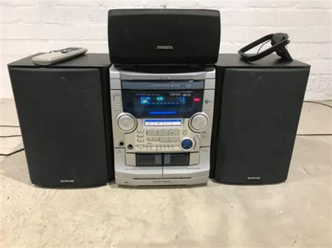 Aiwa Hifi System Stereo Cassette Compact Disc Model No Cx Ndp K Picclick Uk
