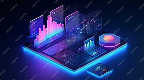 Premium Ai Image Isometric Infographic Concept Of Data Analytics