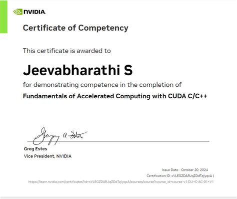 Jeevabharathi S On Linkedin Nvidia Cuda Gpus Acceleratedcomputing Parallelcomputing