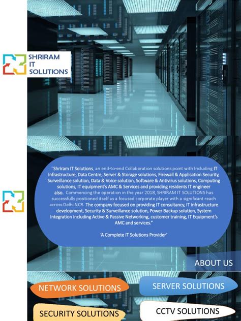 Shriram It Solutions Profile N Download Free Pdf Computer Network