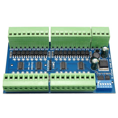 Dc 12v 24v 32ch Optically Isolated Input Pnp Npn Switch Digital Collector Rs485 Modbus Rtu