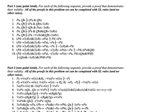 Solved Part 1 One Point Total ﻿for Each Of The Following