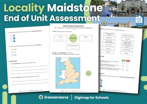 Y4 Locality Unit Maidstone End Of Unit Assessment Grammarsaurus