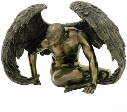 Amazon co jp 7 5 inchヌードセクシーなオス天使像Collectible Erotic Naked Man w Wings