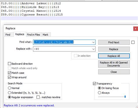 Find How To Replace In Regex Notepad Super User