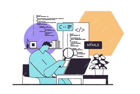 desenvolvedor da web criando código de programa na tela de laptop desenvolvimento de software e