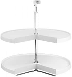 Amazon Com Rev A Shelf Pie Cut Shelf Set White Tools Home Improvement