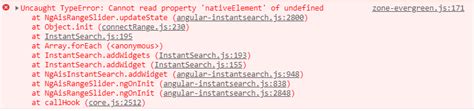 Ais Range Slider Does Not Works Under NgIf