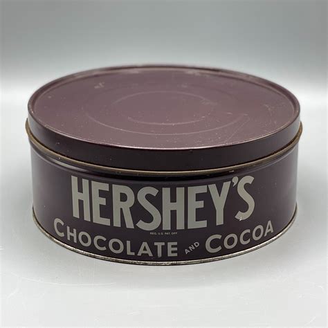 Hersheys Chocolate And Cocoa Tin Ocean Springs Mercantile
