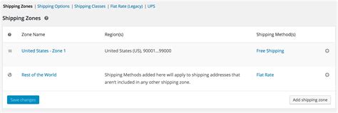 How To Setup Shipping Zones In WooCommerce XAdapter