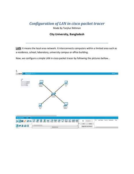 peer to peer connection using ciscio packet tracer