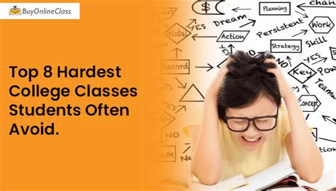 Top 8 Hardest College Classes According To Students