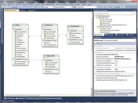 Configuración de Entity Framework Programa en Línea