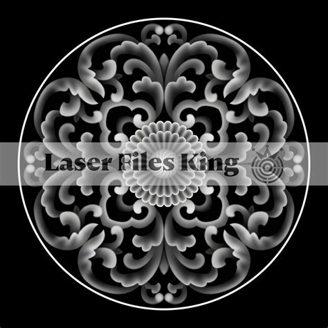 Fiber Laser Cut Depth Map Png File Depth Engraving 3d Engraving Brass Coin High Quality