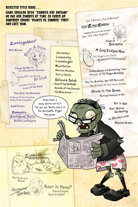 植物大战僵尸美术设定集电子版全图 哔哩哔哩