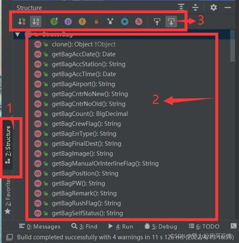 Idea中的structure模块使用详解idea Structure Csdn博客