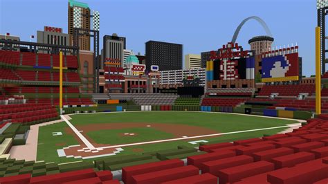 Minecraft Busch Stadium