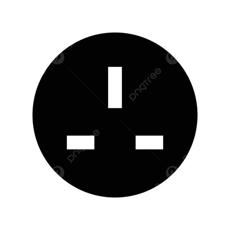 Electric Isolated Equipment Socket Vector Isolated Equipment Socket