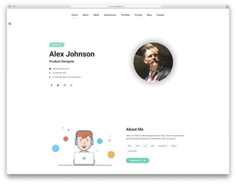 25 Best Bootstrap Portfolio Templates 2021 Colorlib