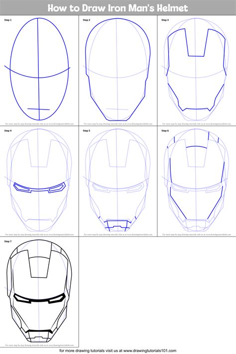 Easy To Draw Iron Man
