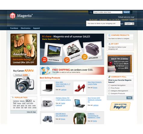 header mini cart magento extension by magespider