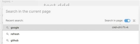 Display The Contextual Content Of The Current Block After Searching Issue Logseq