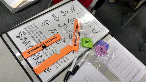 Building And Naming Polynomials Activity Math Love