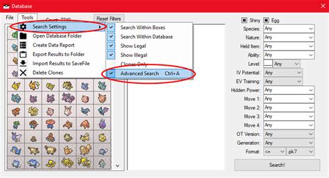using pkhex creating and managing a pokemon database in pkhex saves