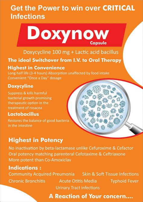 Doxynow Capsules Manufacturer Supplier And Franchise In India