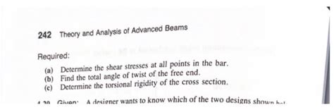 Solved Solution In The Appendix Given The Beam Shown Chegg